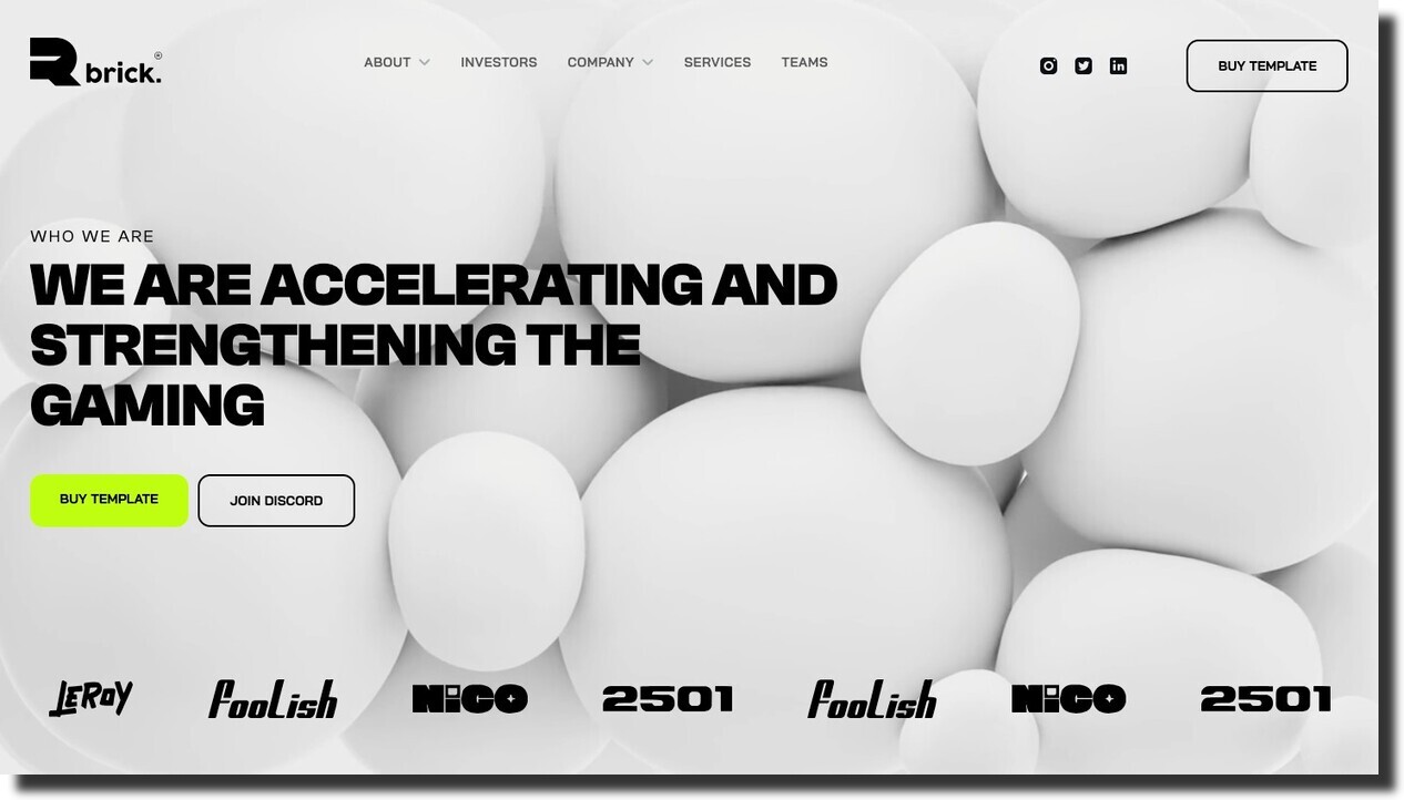 Top 22 Free Gaming Website Templates | 128 Digital