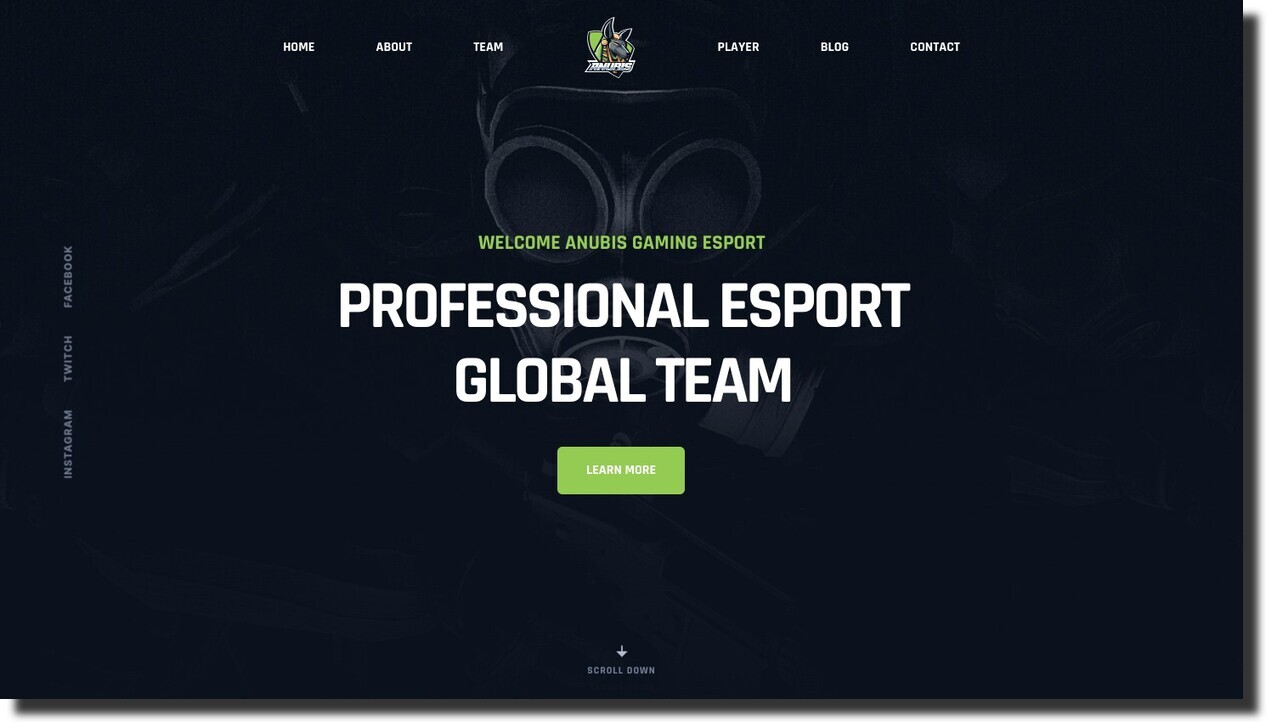 Top 22 Free Gaming Website Templates | 128 Digital