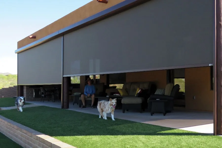 Solar Screens | Patio & Sun Shades | Texas Rolling Shutters & Screens