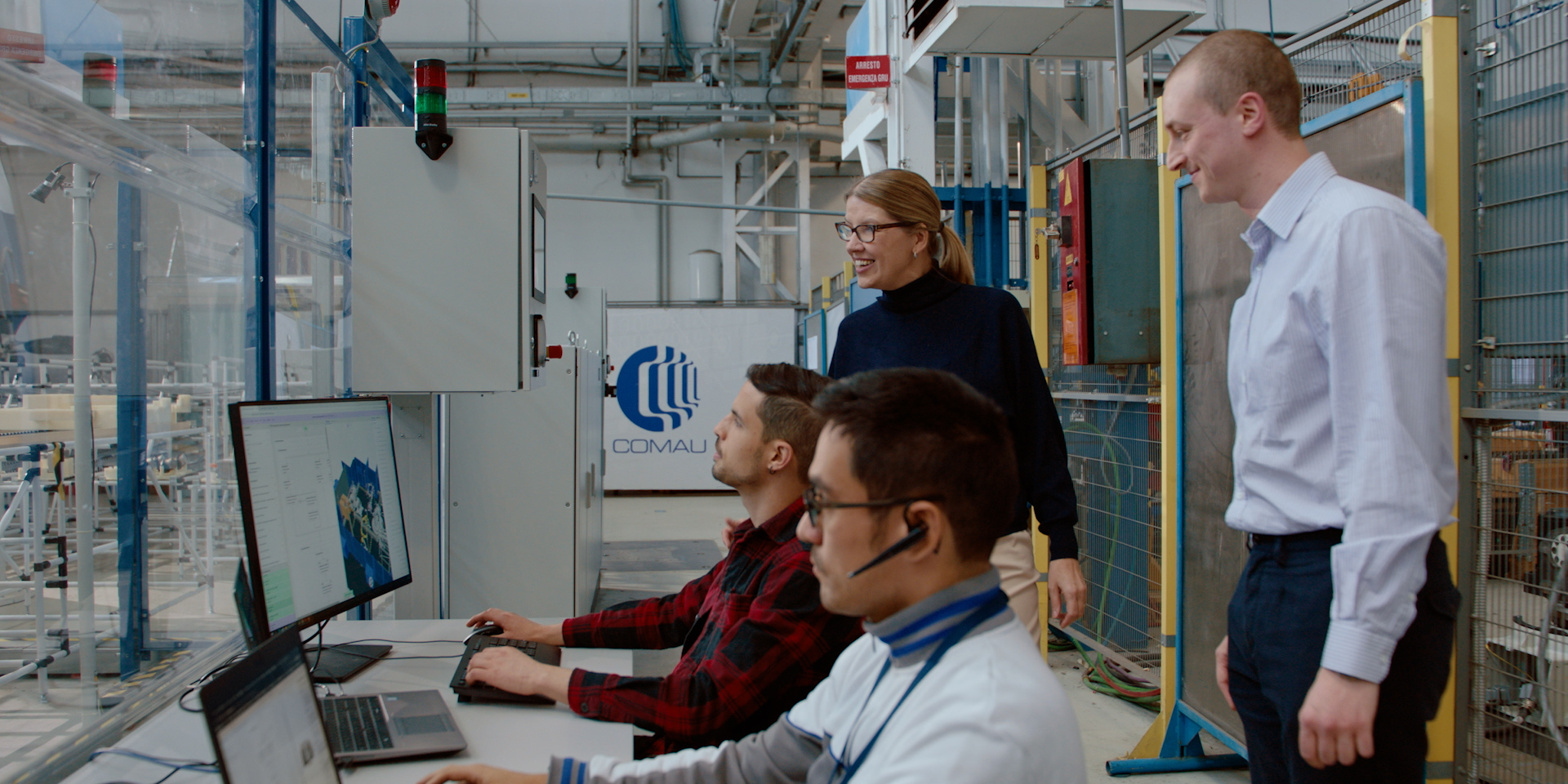 Going behind the scenes to build with Comau | Intrinsic