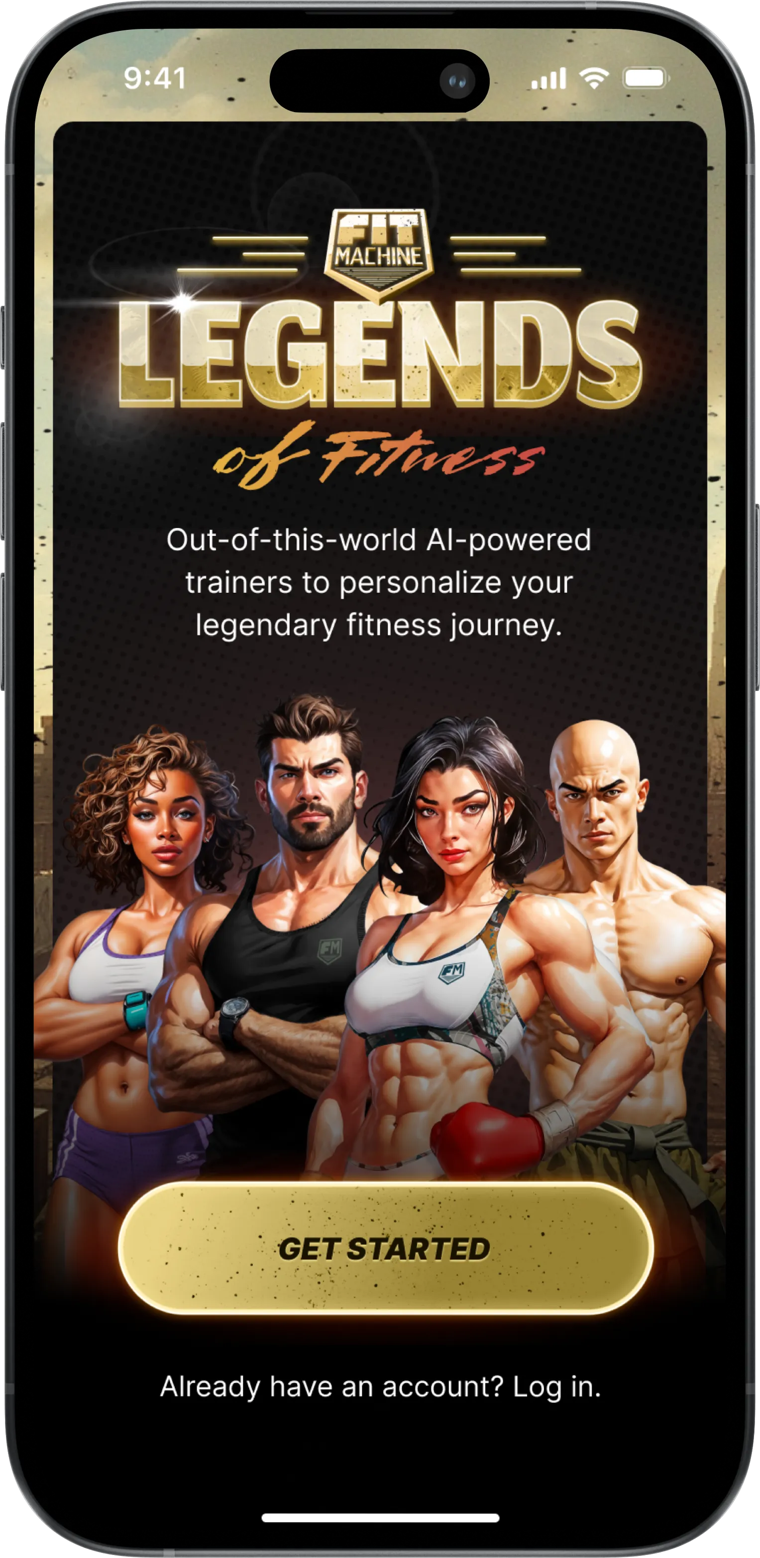 FitMachine: Legends of Fitness – AI-Powered Personalized Workouts
