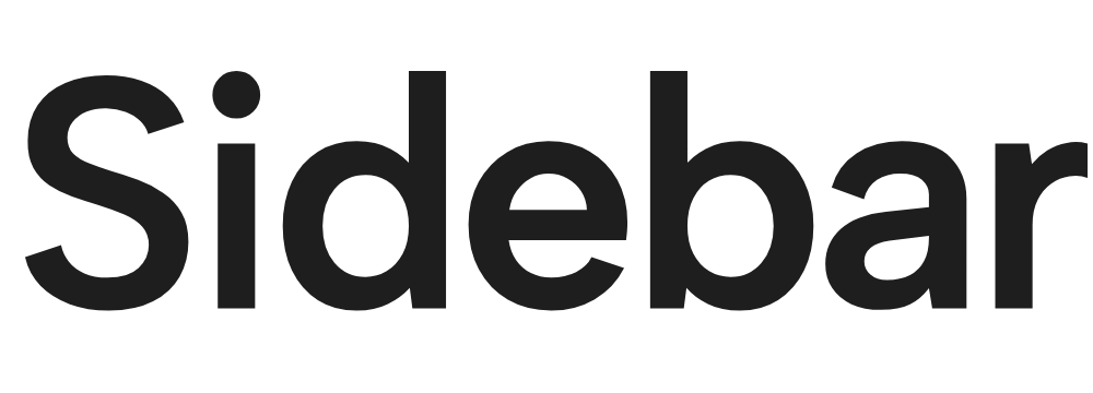 Sidebar