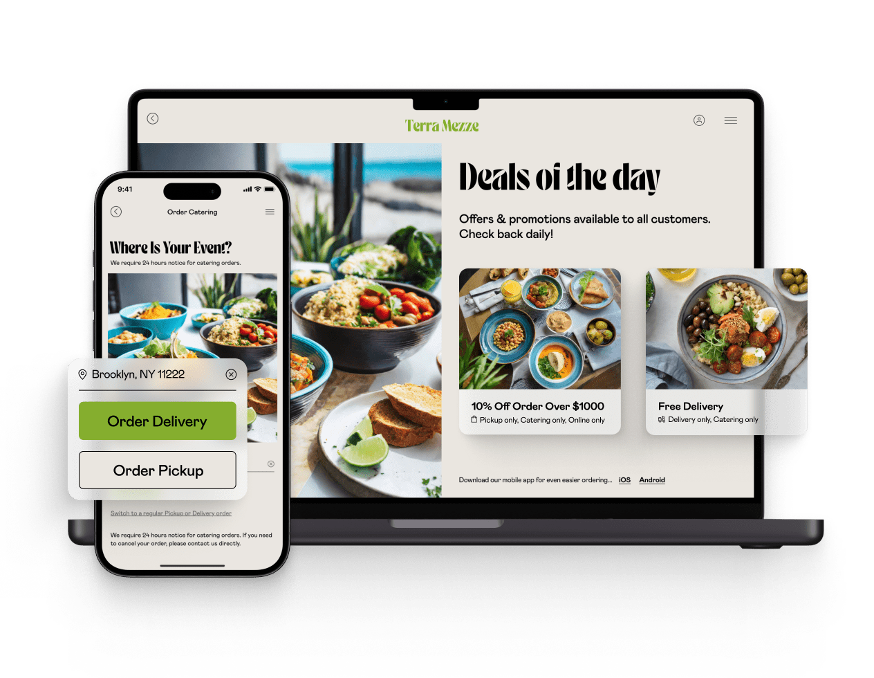 Enterprise Restaurant Catering Solution