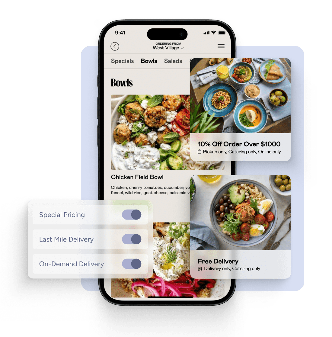 Enterprise Restaurant Catering Solution