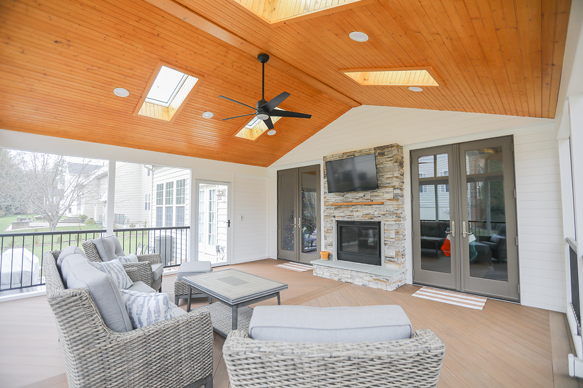 Custom Porch Builder in Northern VA | Steadfast Construction