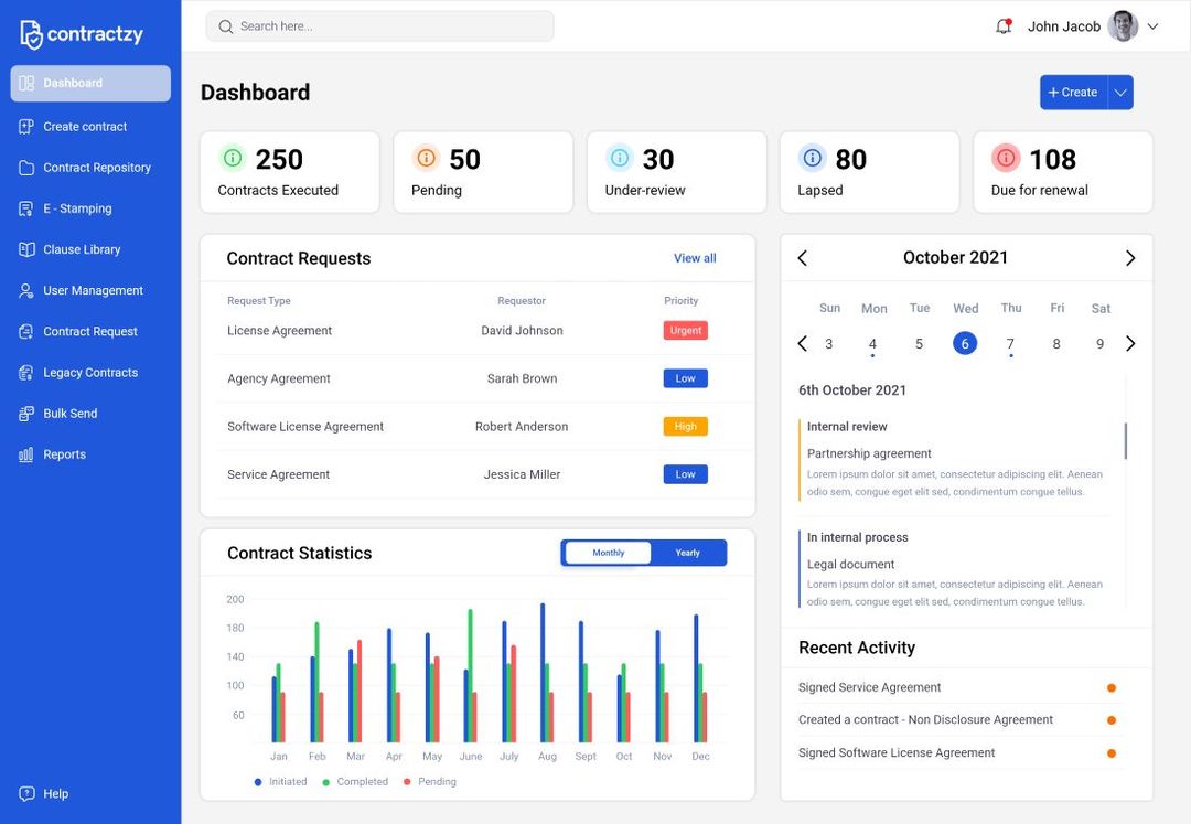 AI-powered Contract Management Software for Enterprises | CLM Software