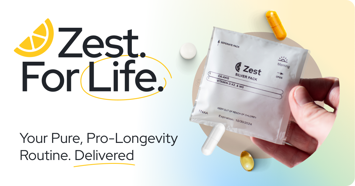 Zest Science – Your key to a longer, healthier life.