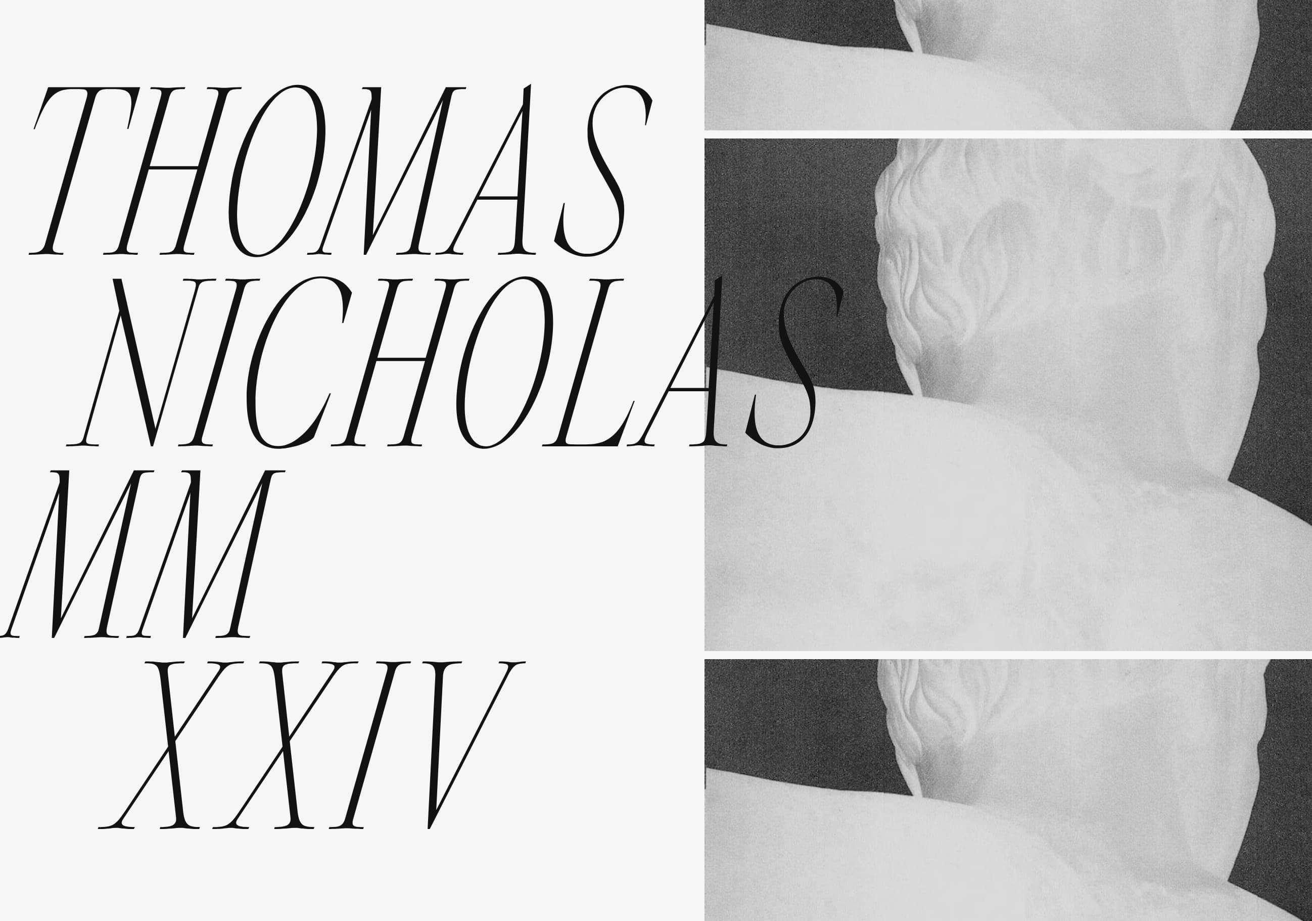 Thomas Nicholas / XXIV