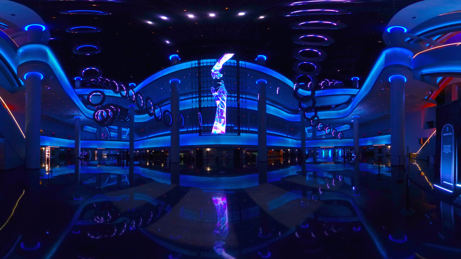 Sphere, Atrium Hologram Installation — Bemo