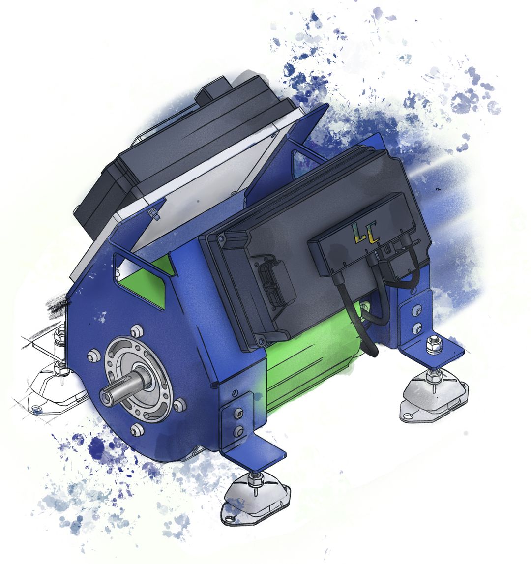 Lightning Craft | Inboard electric boat motors | Electric motors for boats