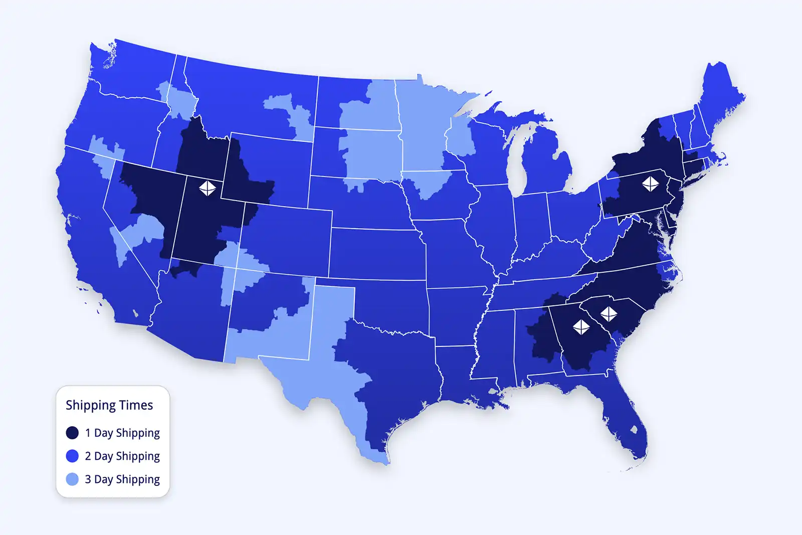 Multiple a2b Fulfillment Locations to Drive Your Business