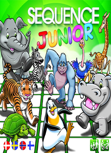 Prøv Sequence Junior | Strategi og Sjov for Børn. Find forhandler →