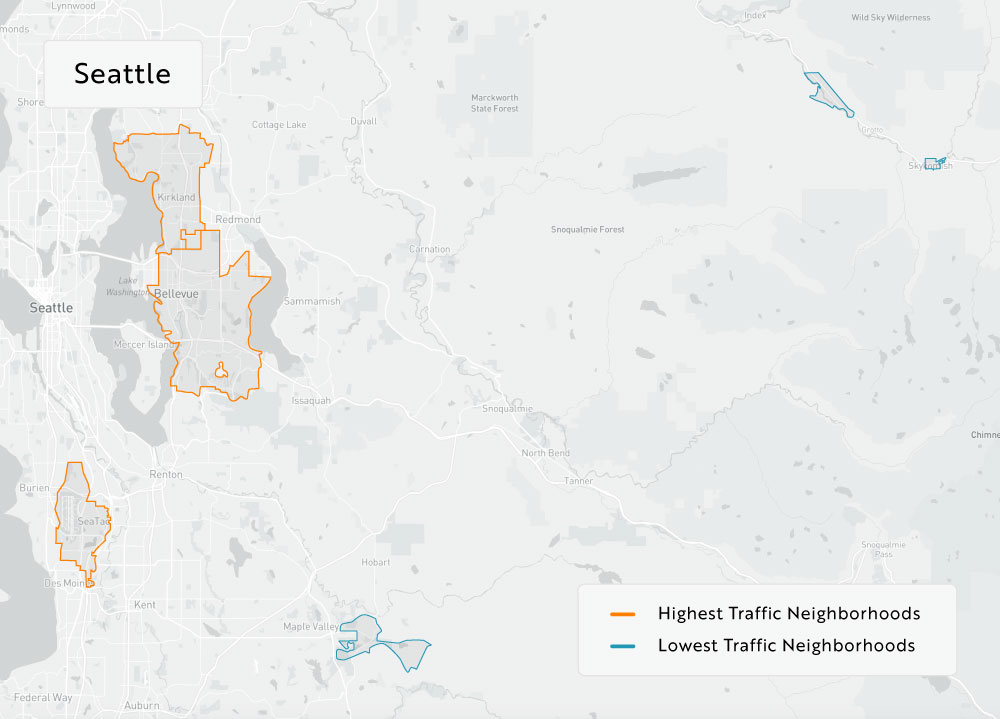 Unacast | Seattle Foot Traffic Data