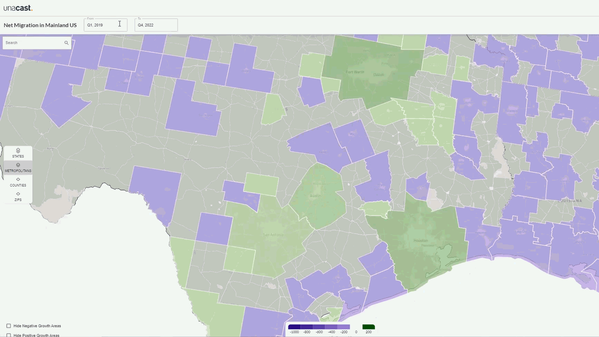 Quarterly U.S. Migration Patterns Index: Q2 2023