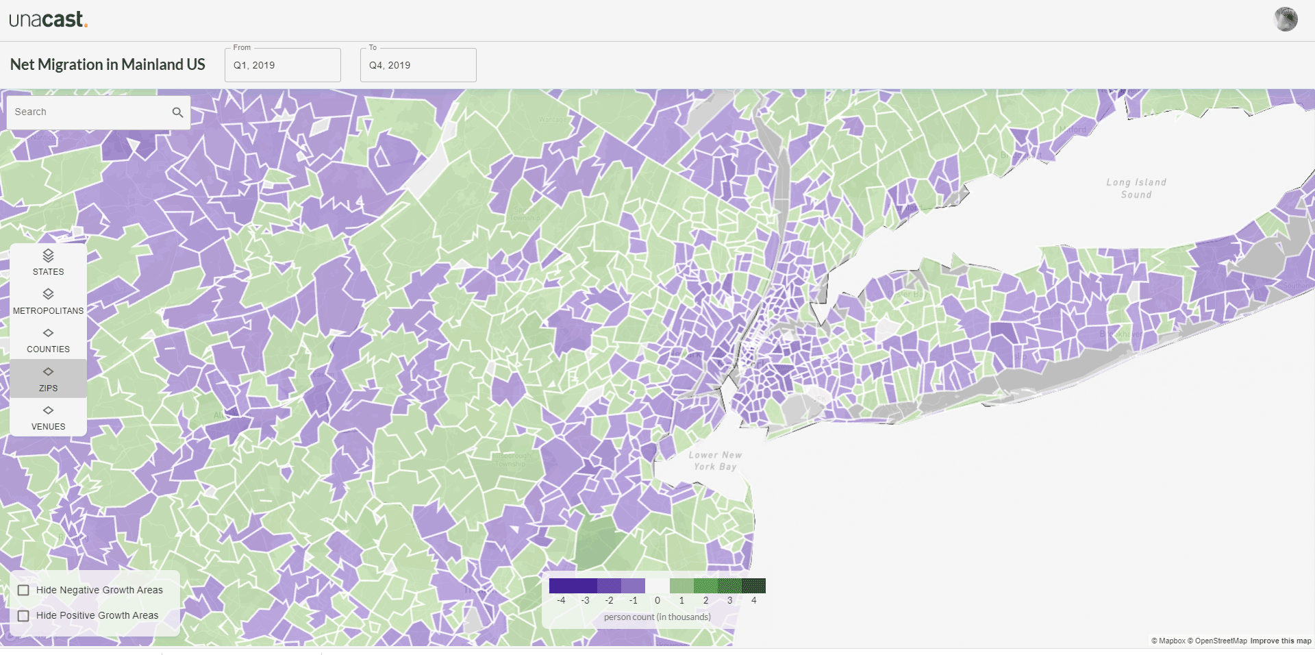 Quarterly U.S. Migration Patterns Index: Q2 2023