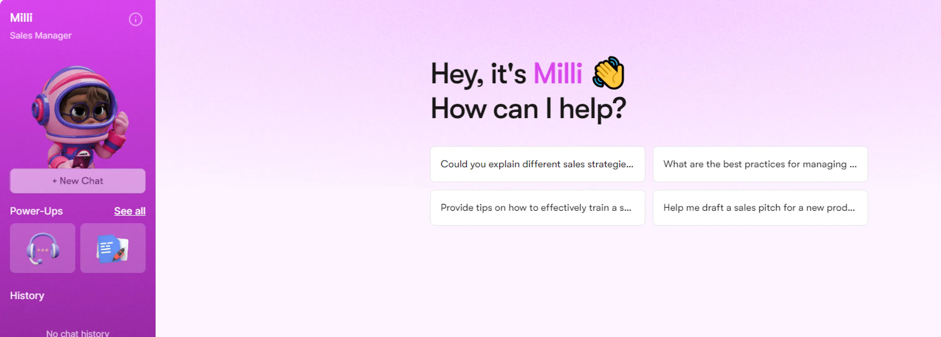 Milli - Your AI Sales Manager
