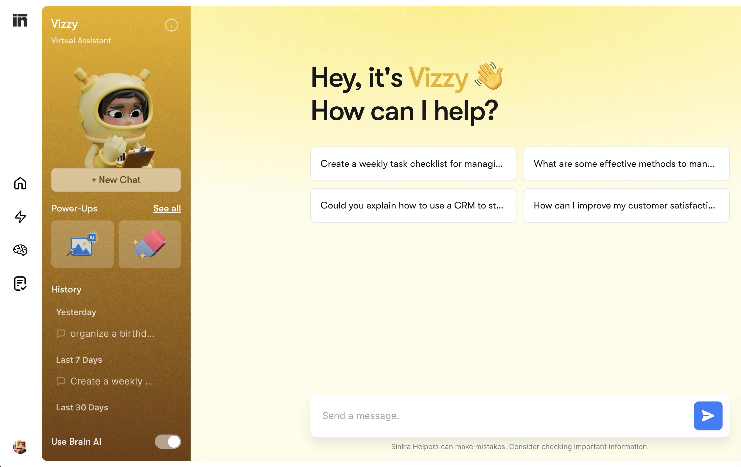 Vizzy - Your AI Virtual Assistant
