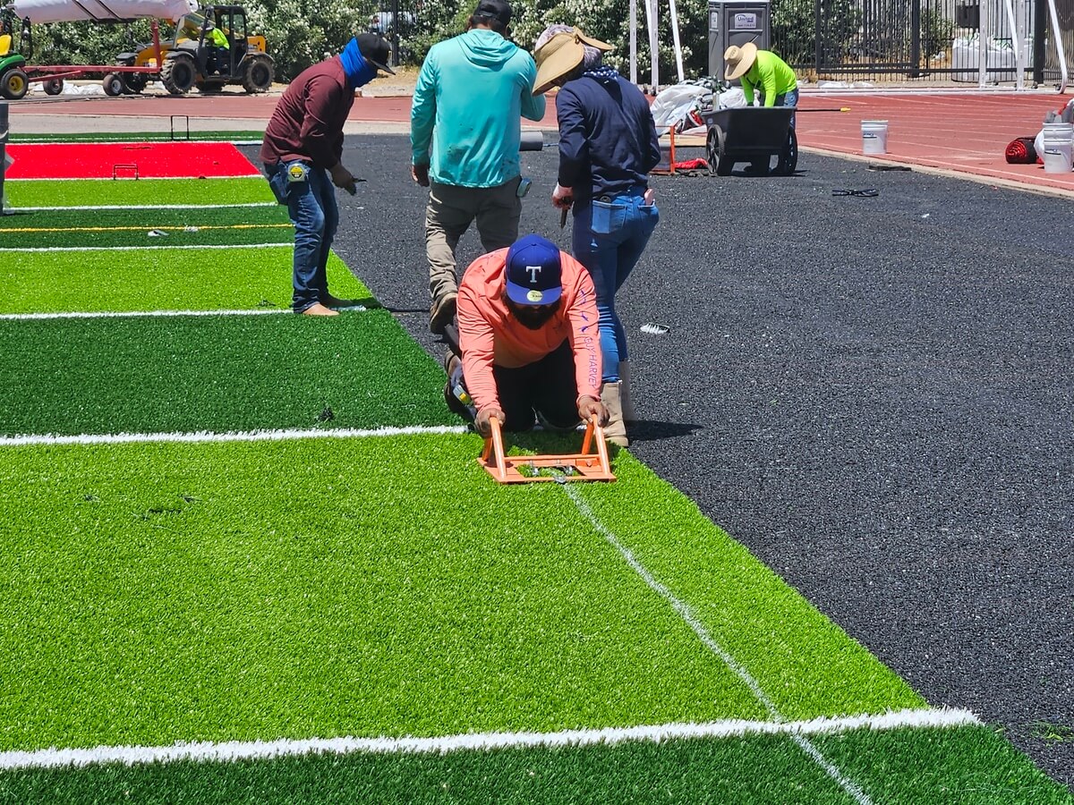 Synthetic Turf Field Construction: GA Sports Construction