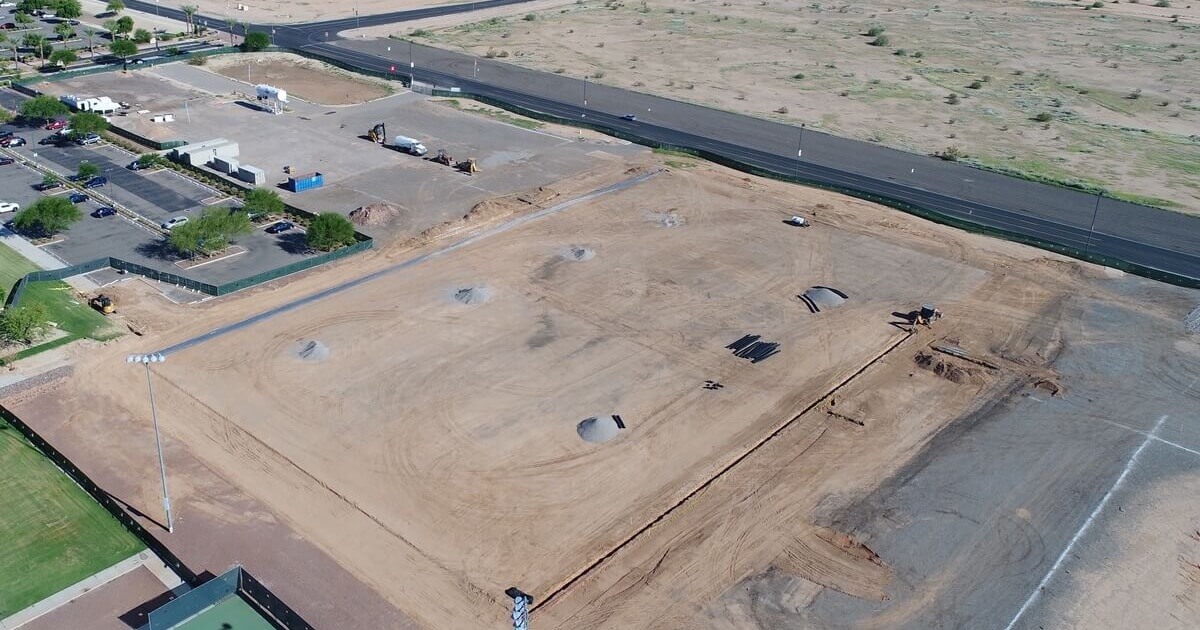 Synthetic Turf Field Construction: GA Sports Construction