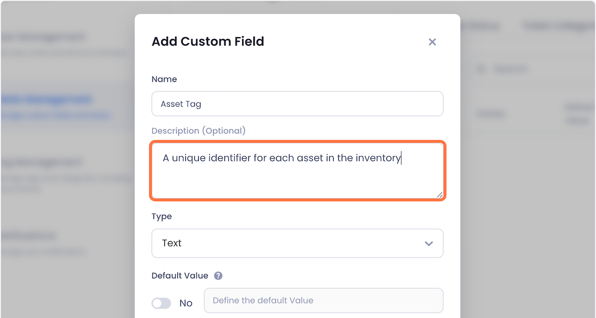 Creating Custom Fields