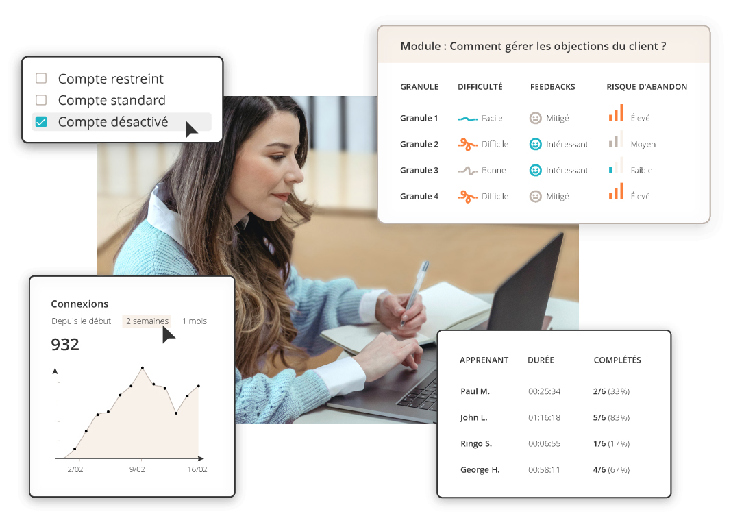 Formations réglementaires & e-learning : le LMS qui garantit la maîtrise