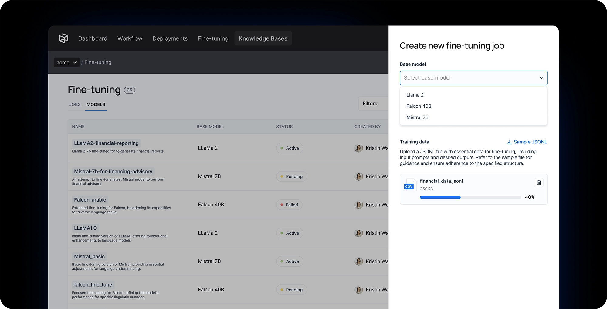 The Operating Platform for GenAI Applications | Dynamiq