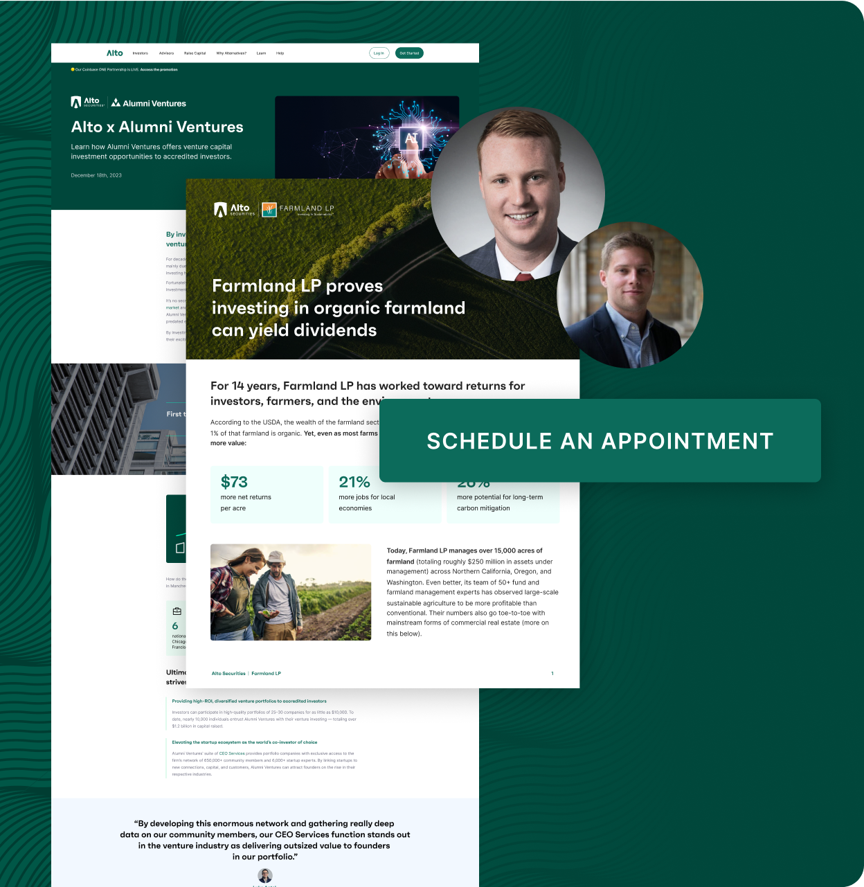 Alto Marketplace - Raise capital