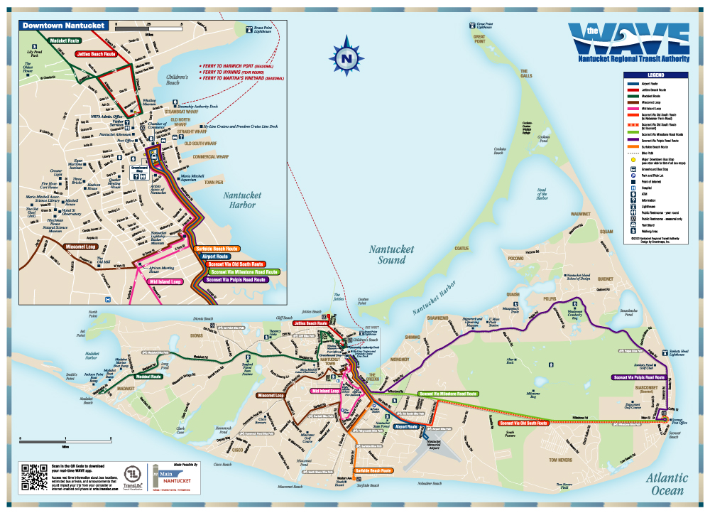 Airport Route - The Wave | Nantucket Regional Transit Authority