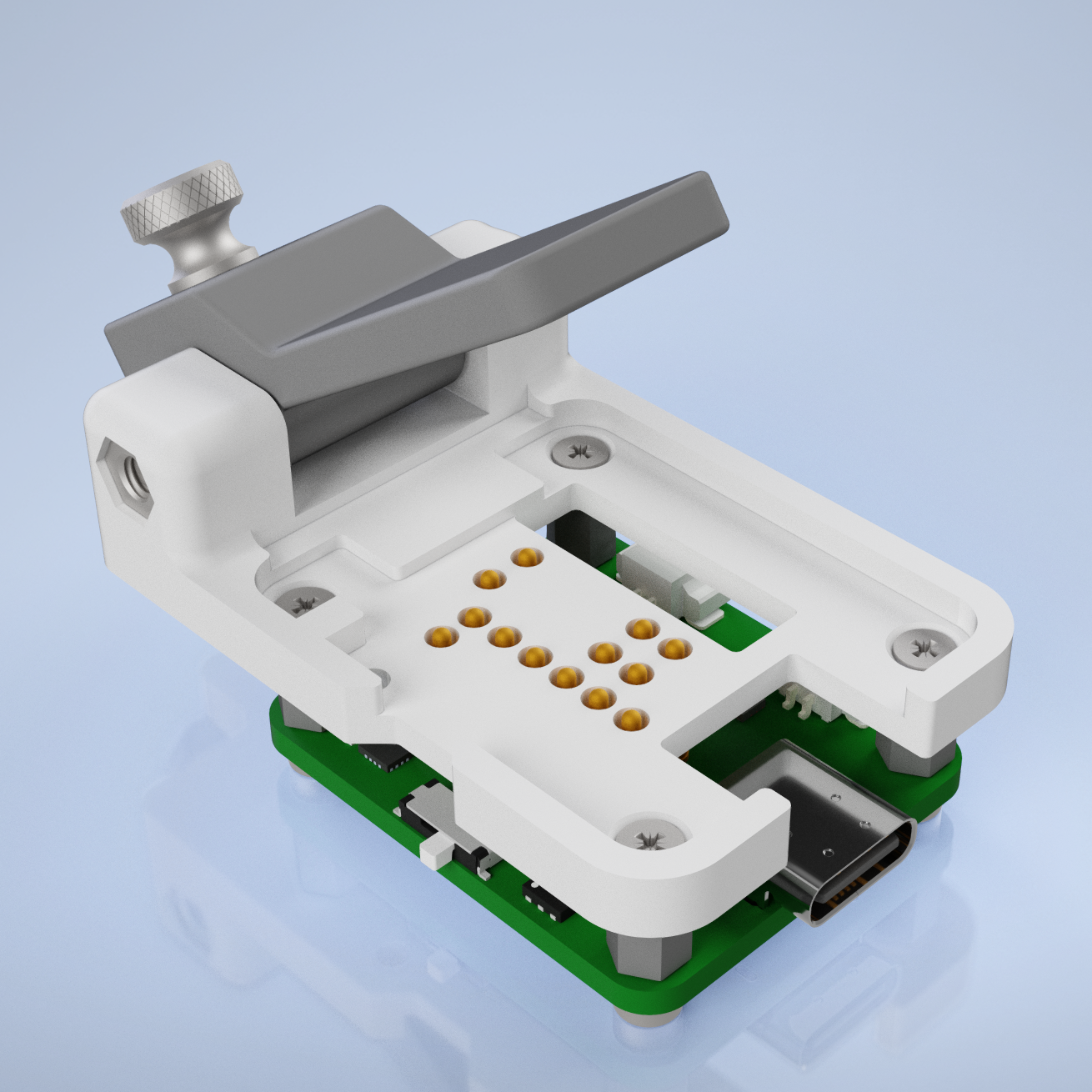ESP32 Programmer with Pogo Pins | USA | Project Portfolio | 3DPHOTONiX