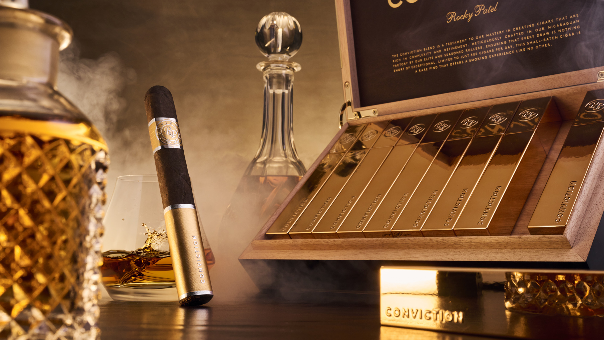 Cigar Humidor | BURN By Rocky Patel | Large Cigar Humidor | Locations ...