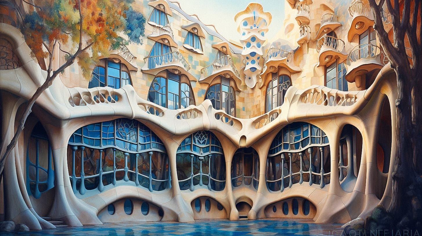 Antoni Gaudi Midjourney style | Andrei Kovalev's Midlibrary