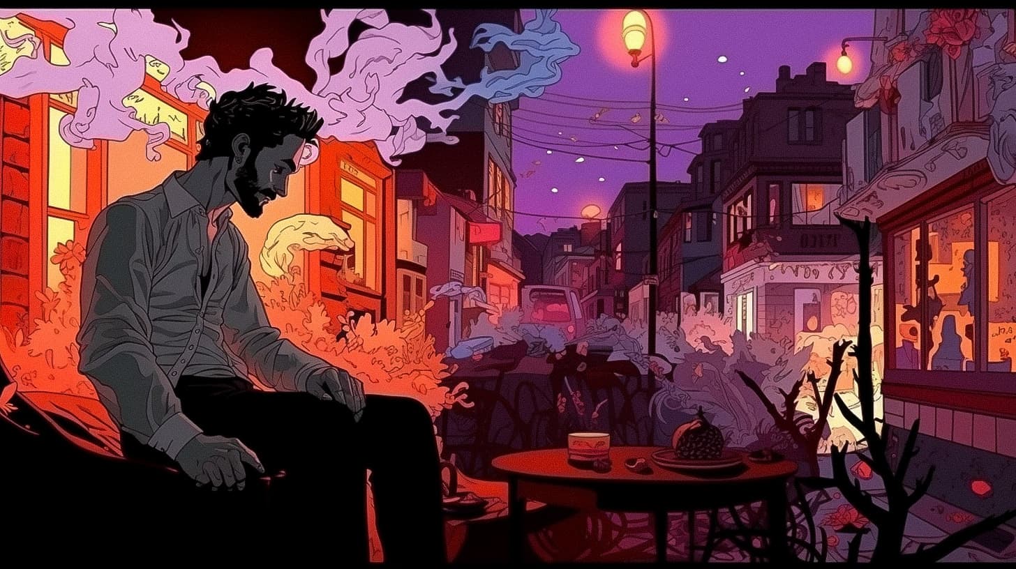 Asaf Hanuka Midjourney style | Andrei Kovalev's Midlibrary