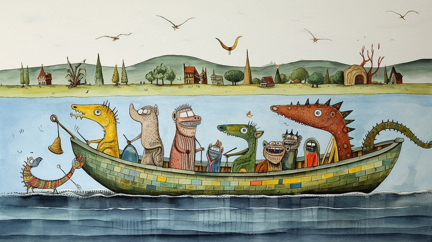 Axel Scheffler Midjourney style | Andrei Kovalev's Midlibrary