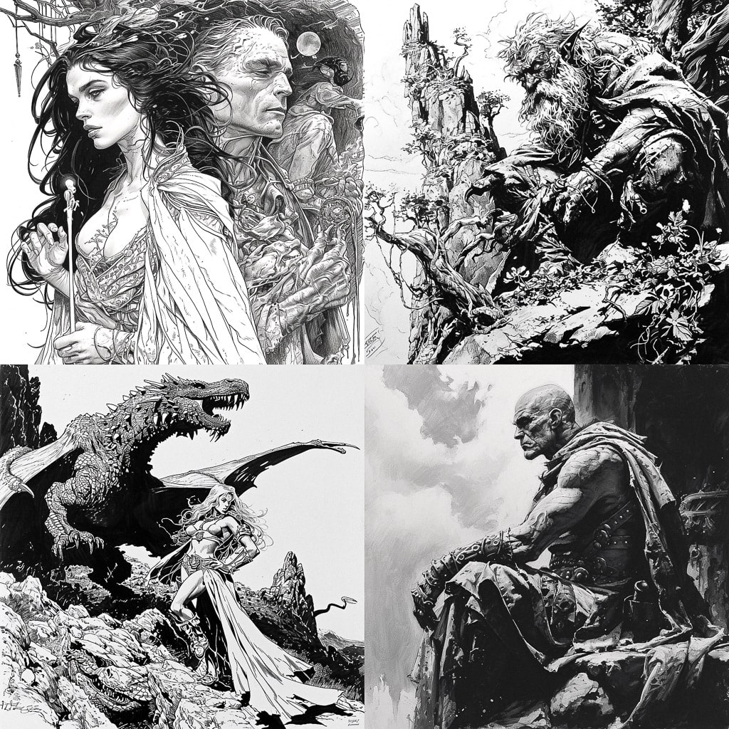 Bob Eggleton Midjourney style | Andrei Kovalev's Midlibrary