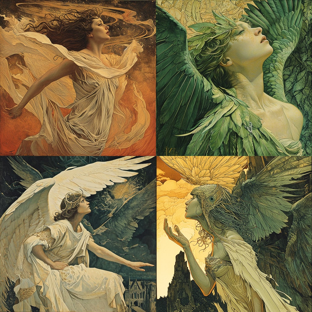 Melainotype print Midjourney style | Andrei Kovalev's Midlibrary