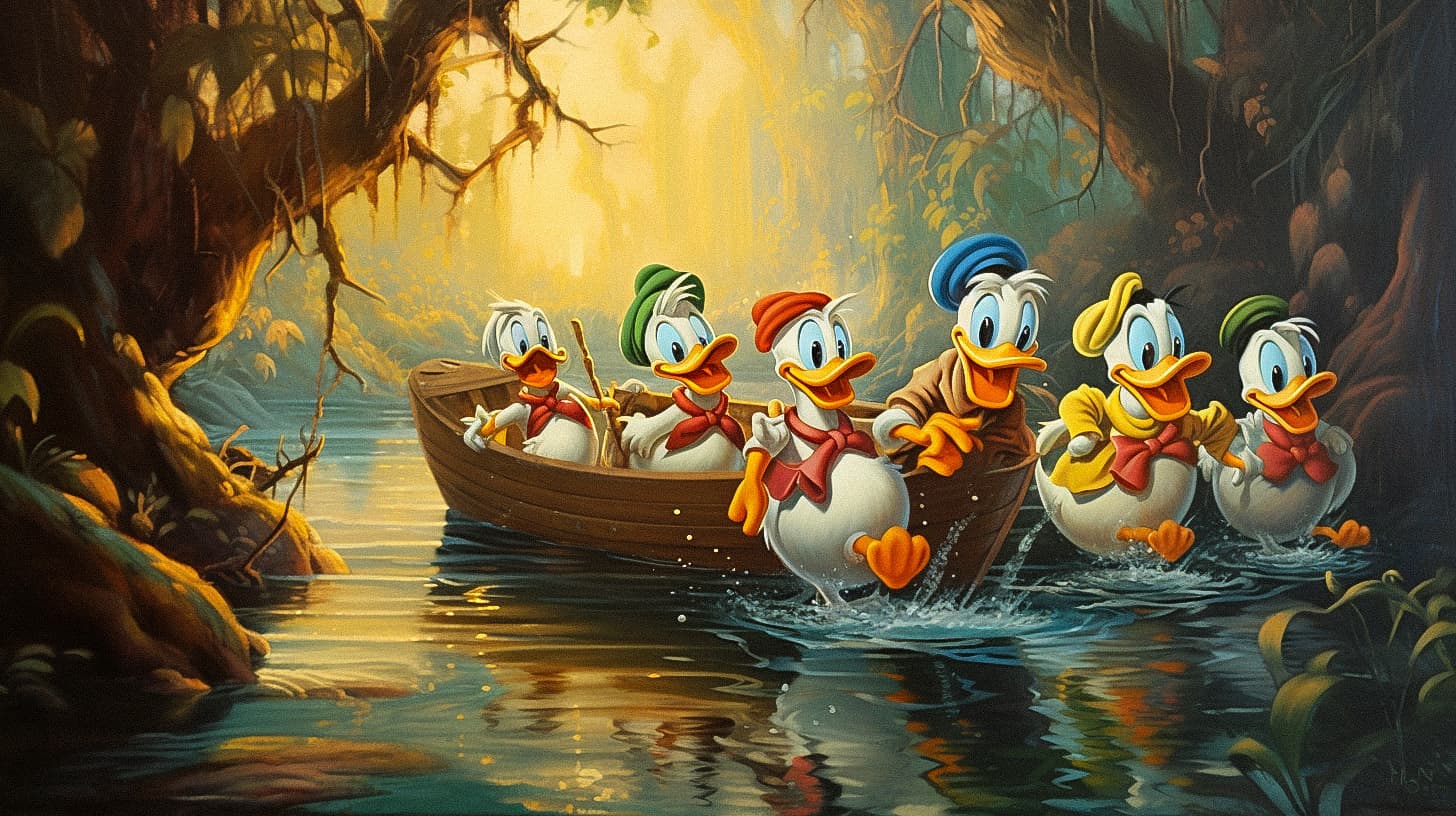 Carl Barks Midjourney style | Andrei Kovalev's Midlibrary