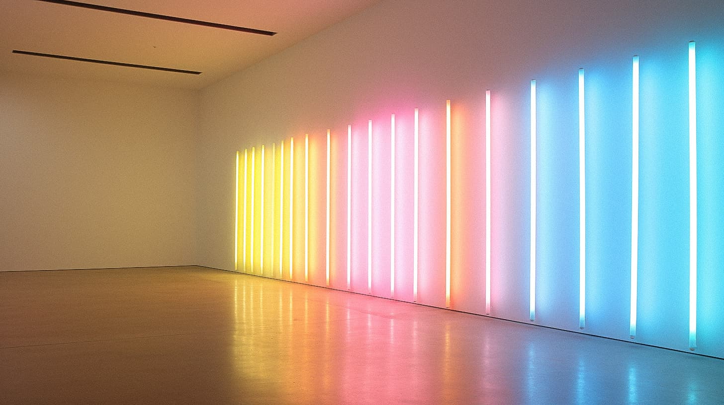 Dan Flavin Midjourney style | Andrei Kovalev's Midlibrary