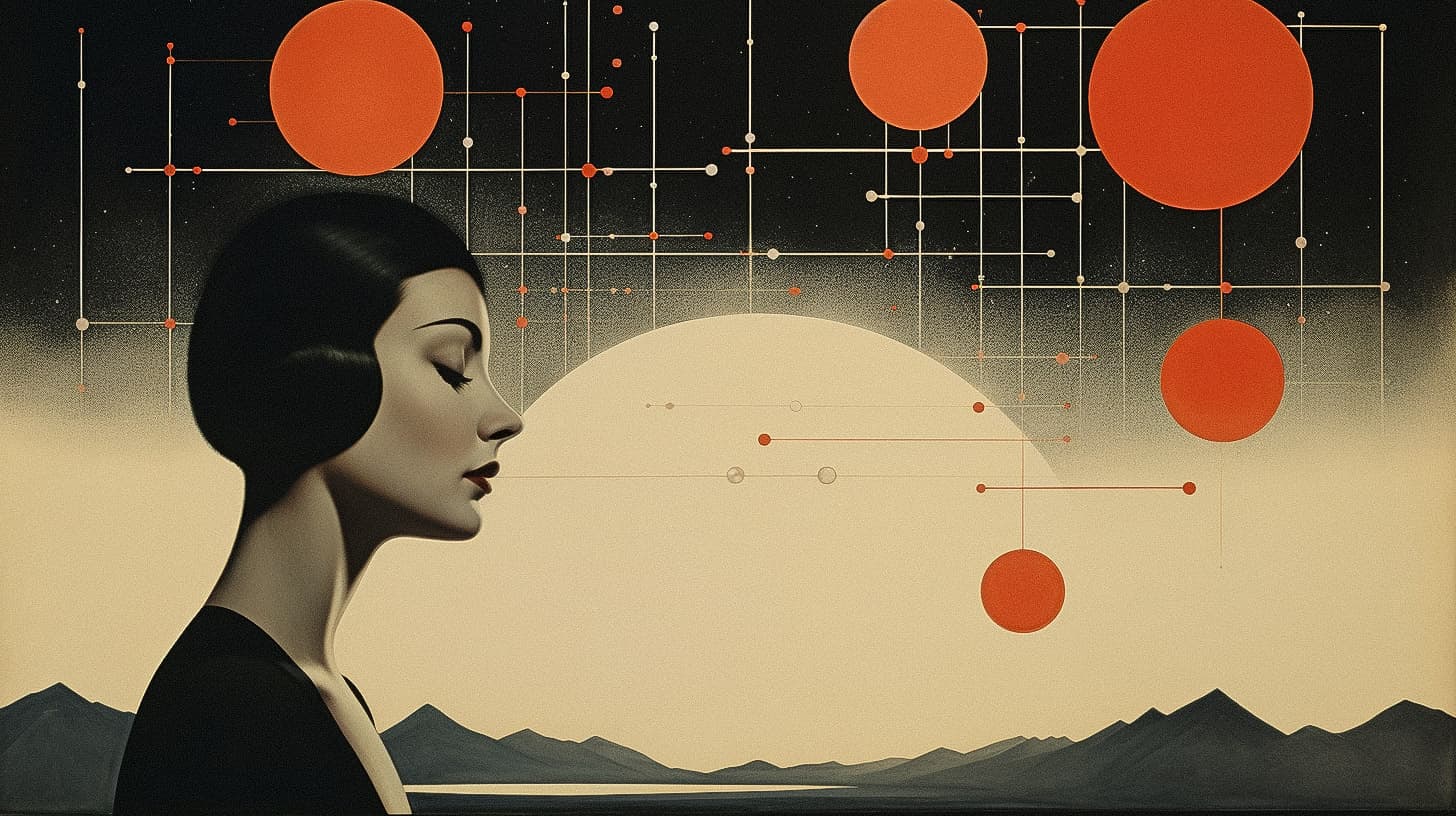 Erik Nitsche Midjourney style | Andrei Kovalev's Midlibrary