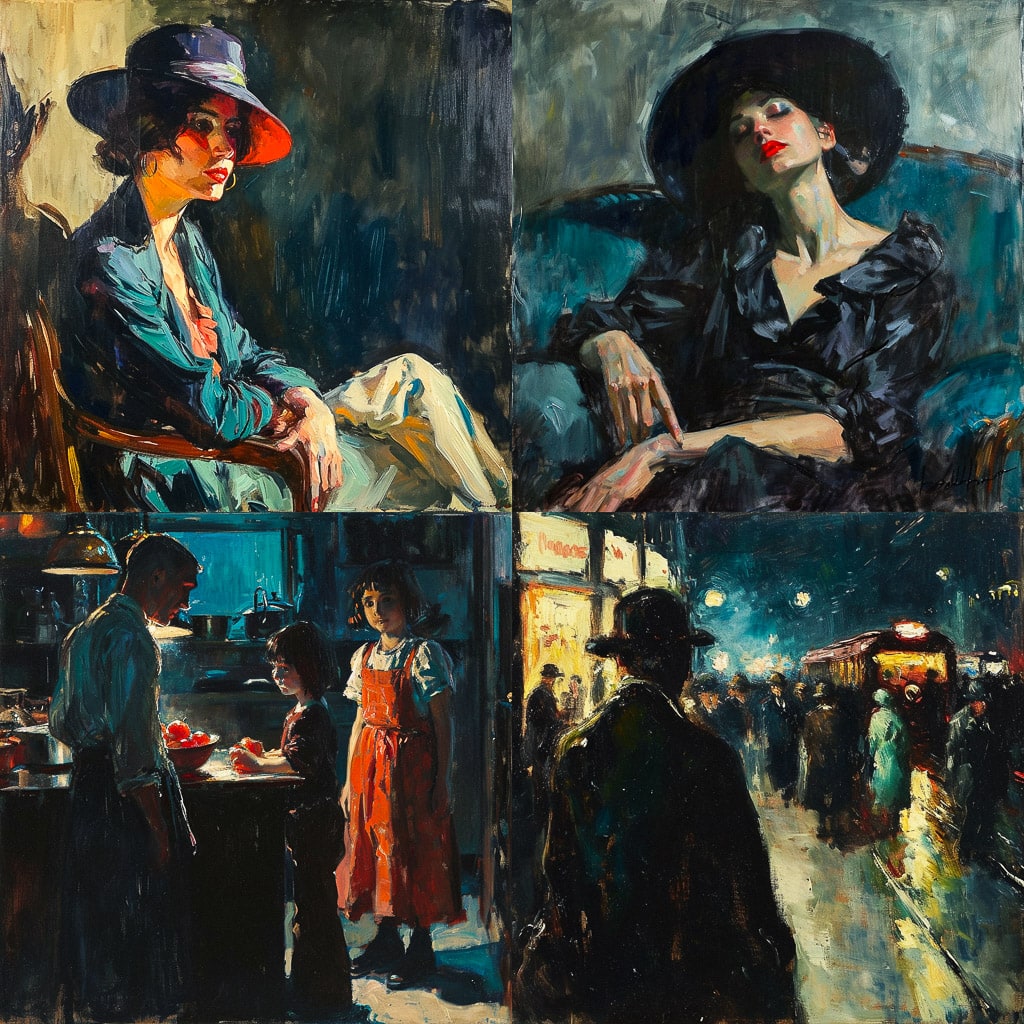 Lee Bogle Midjourney style | Andrei Kovalev's Midlibrary