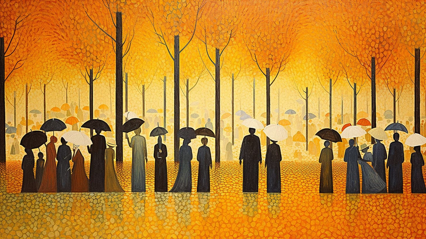 Georges Seurat Midjourney style | Andrei Kovalev's Midlibrary