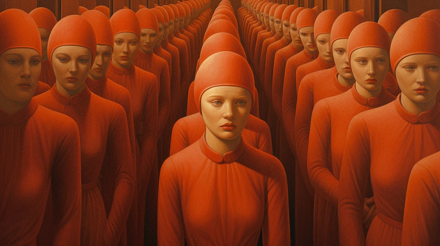 George Tooker Midjourney style | Andrei Kovalev's Midlibrary