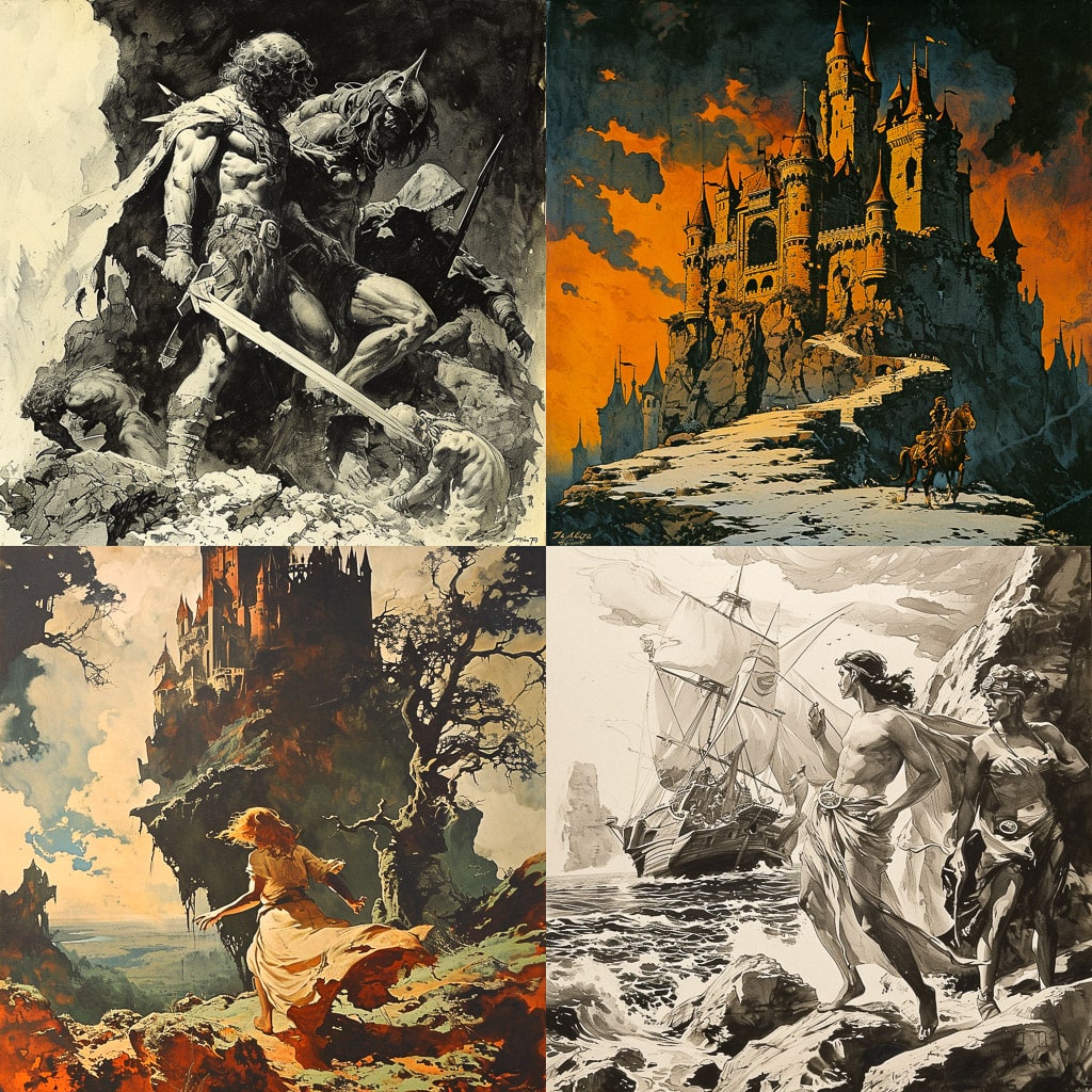 Ralph Bakshi Midjourney style | Andrei Kovalev's Midlibrary