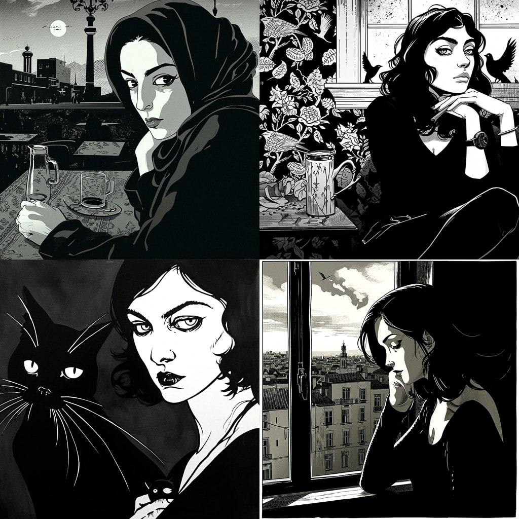 Douglas Gordon Midjourney style | Andrei Kovalev's Midlibrary