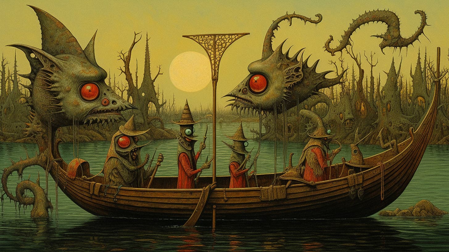 Michael Hutter Midjourney style | Andrei Kovalev's Midlibrary