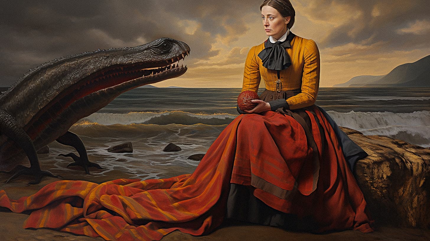 Mary Anning Midjourney style | Andrei Kovalev's Midlibrary