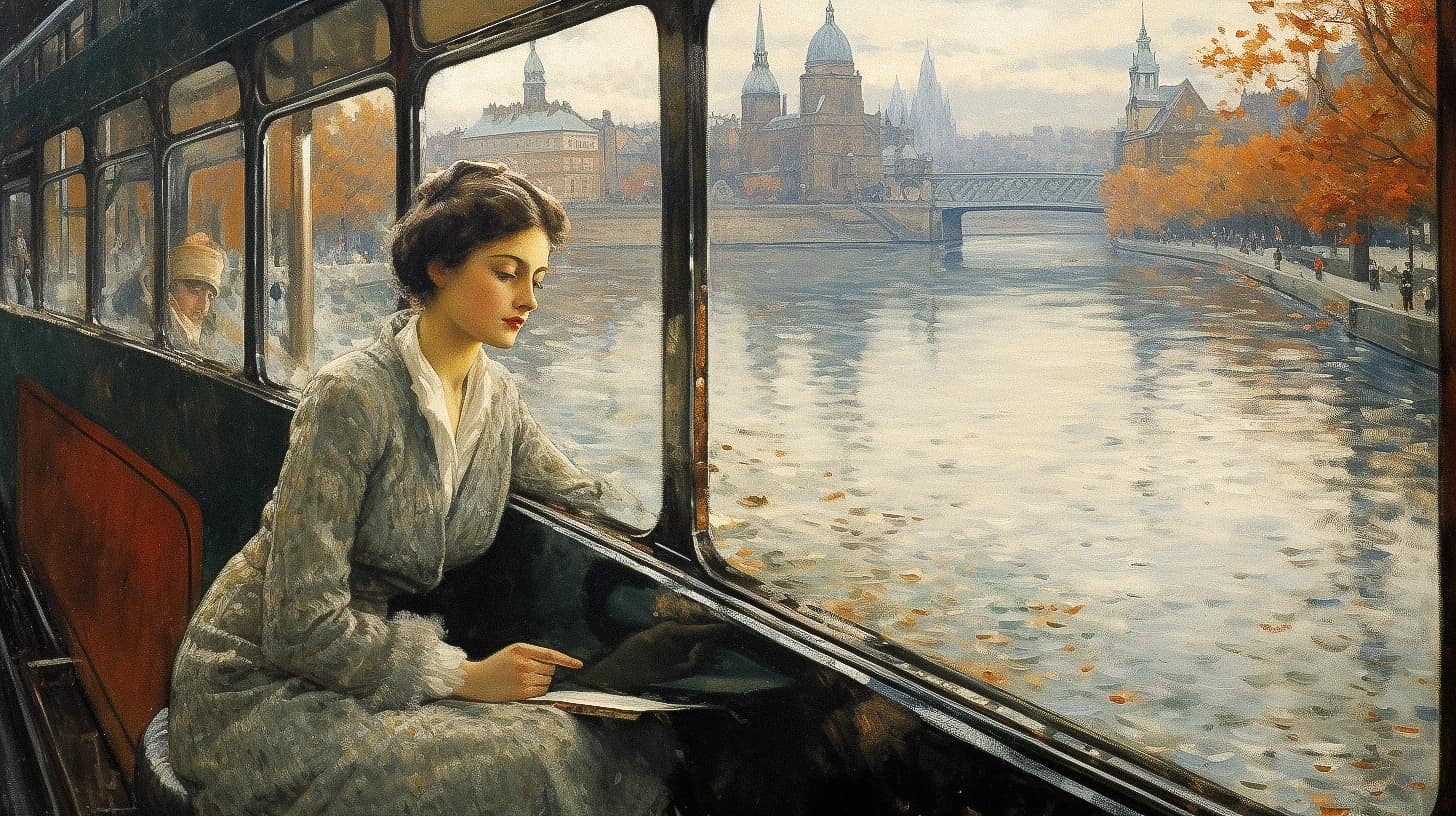 Paul Gustav Fischer Midjourney style | Andrei Kovalev's Midlibrary