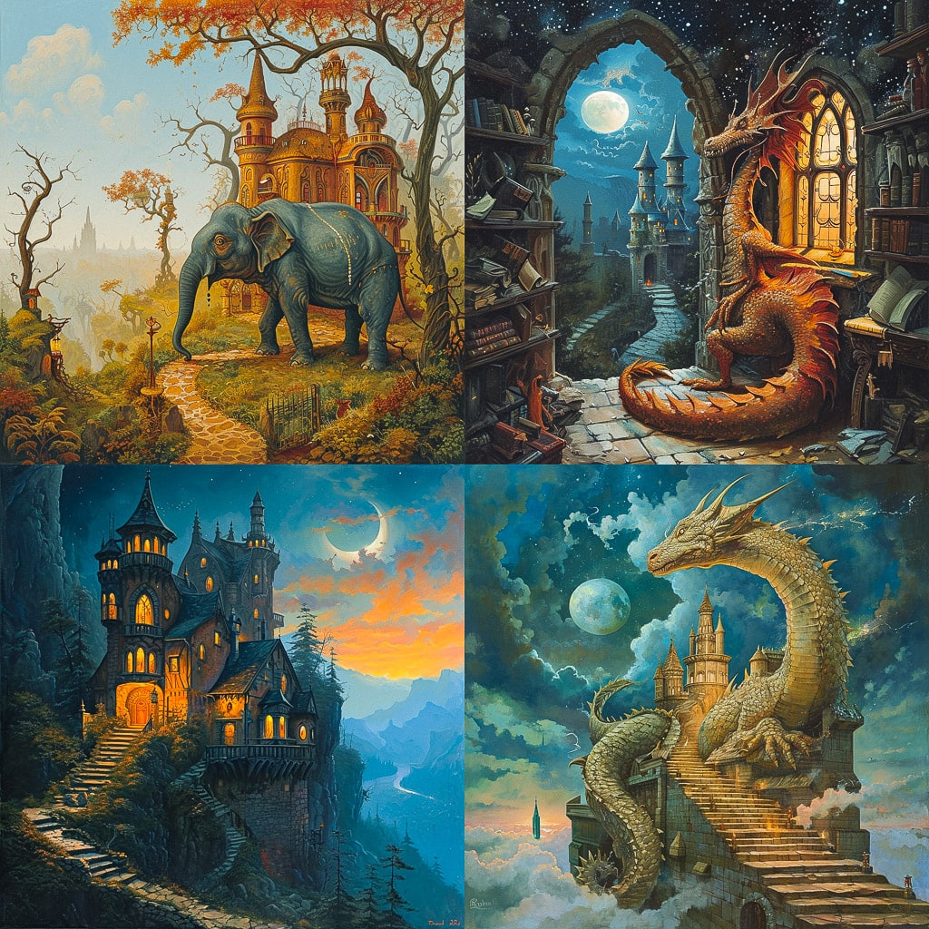 Cyril Rolando Midjourney style | Andrei Kovalev's Midlibrary