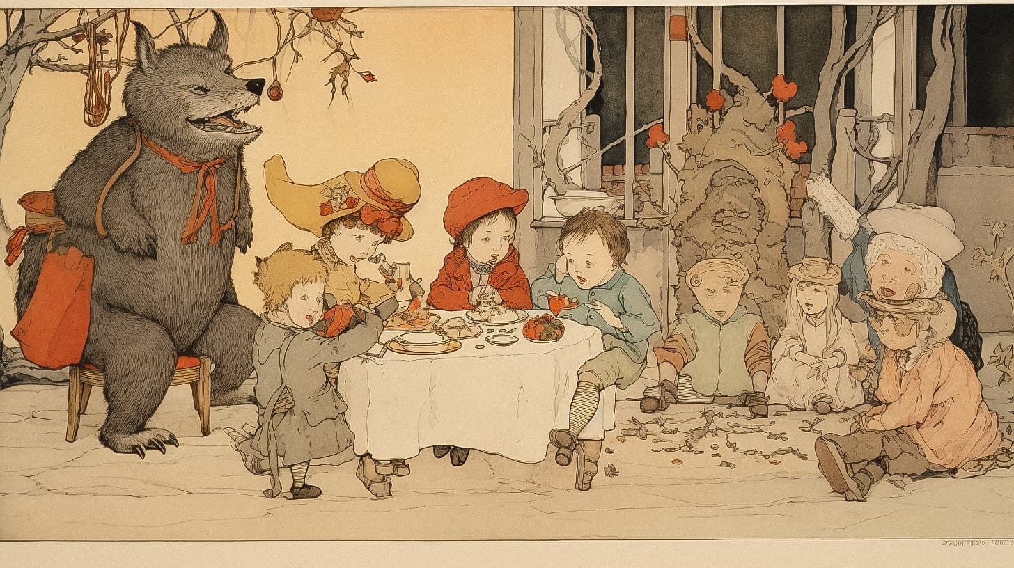 Randolph Caldecott Midjourney style | Andrei Kovalev's Midlibrary