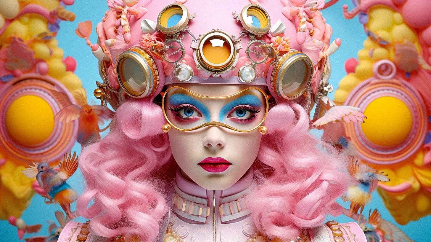 Rachel Maclean Midjourney style | Andrei Kovalev's Midlibrary