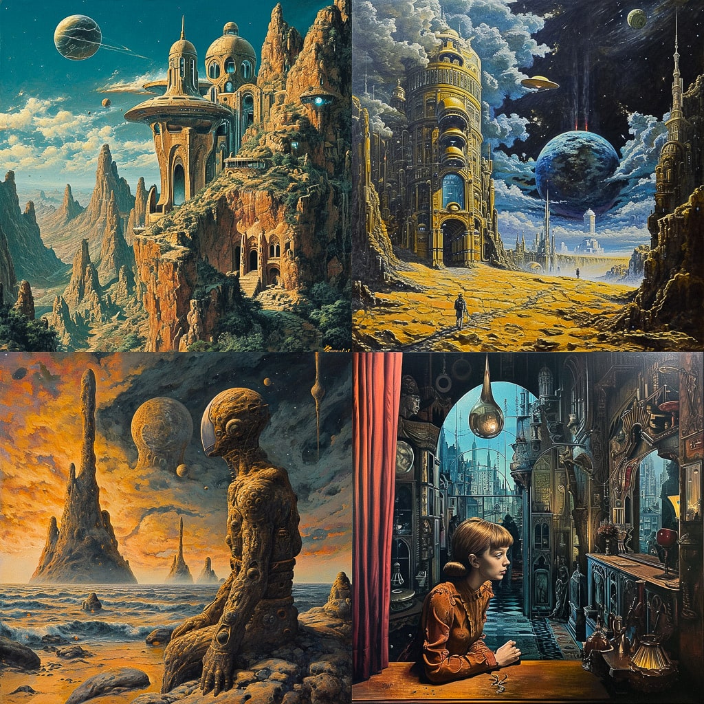 Syd Mead Midjourney style | Andrei Kovalev's Midlibrary